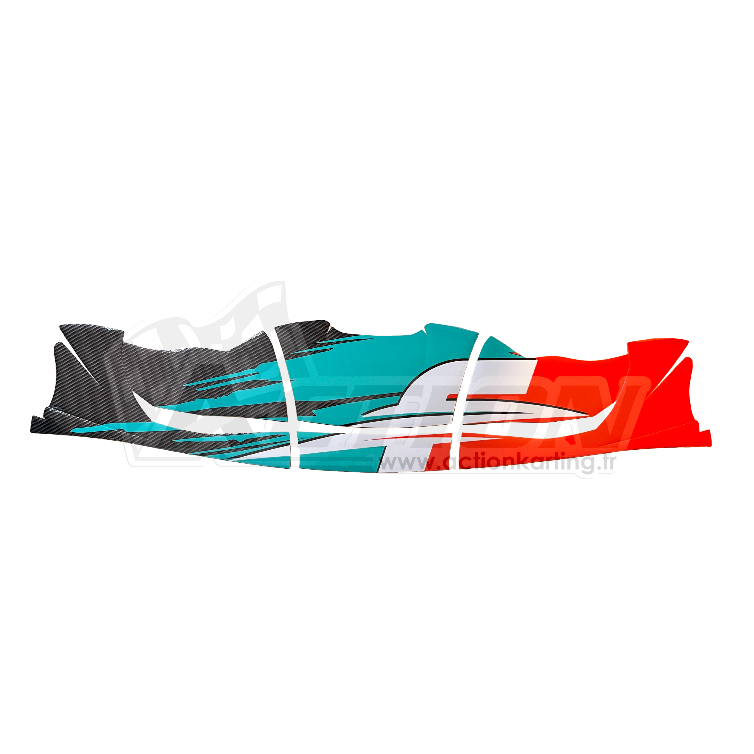 Kit déco Formula K - 509 - Spoiler - v.25 - Action karting ...