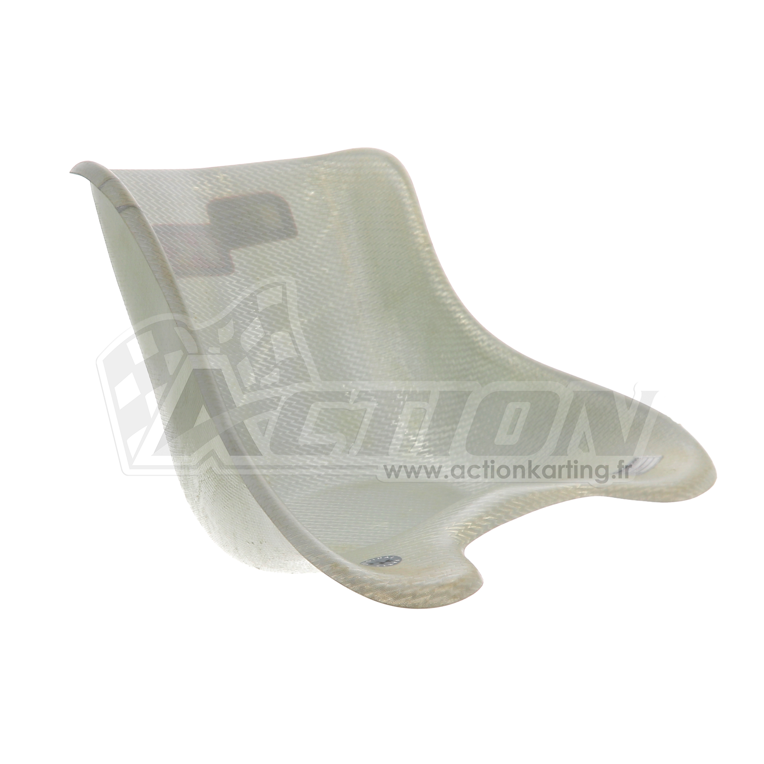 Siège GH Racing Silver "FK" - Action karting - Accessoires châssis